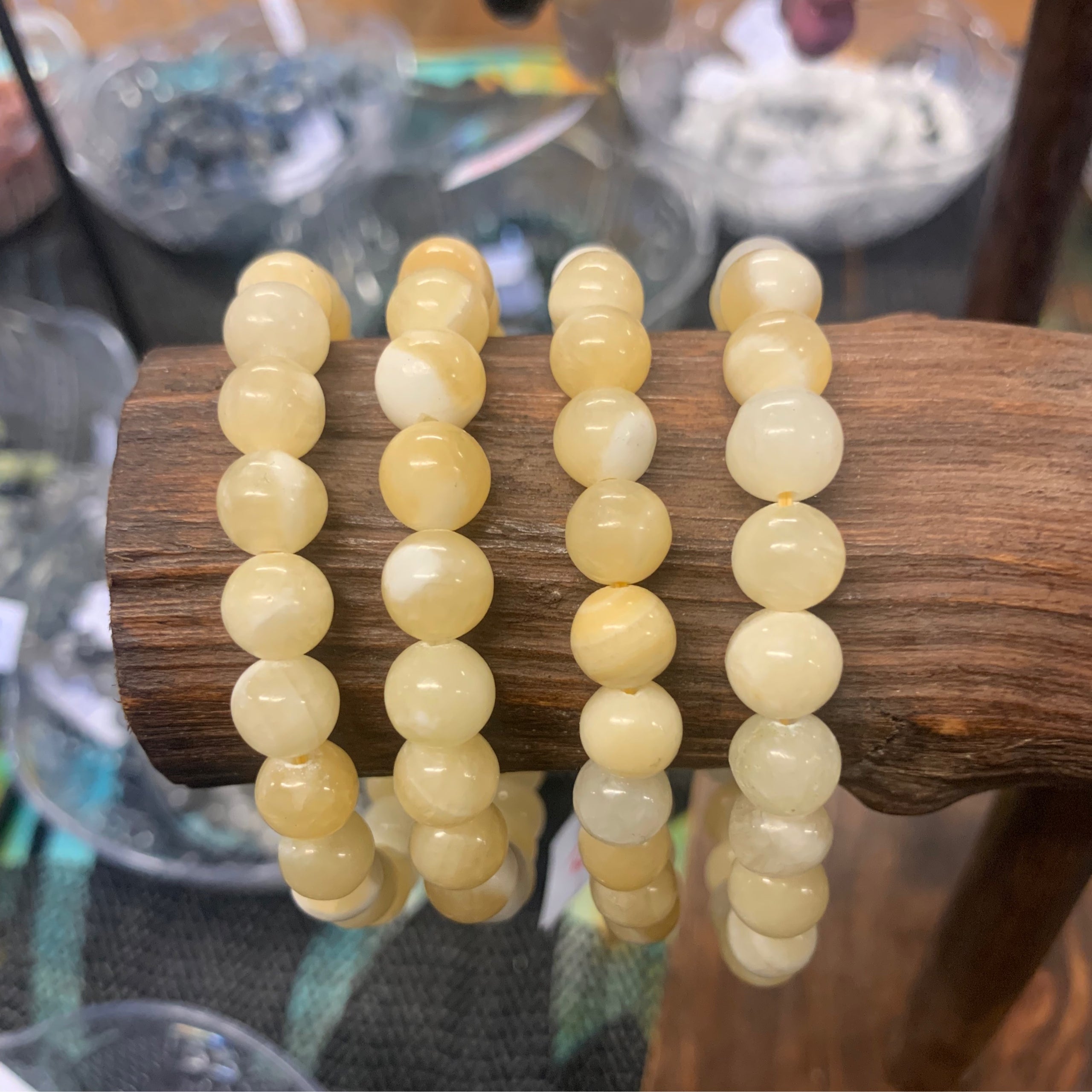 Yellow Calcite 8mm Bracelet | Stone Harmony